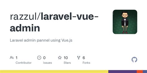 GitHub - razzul/laravel-vue-admin: Laravel admin pannel using Vue.js