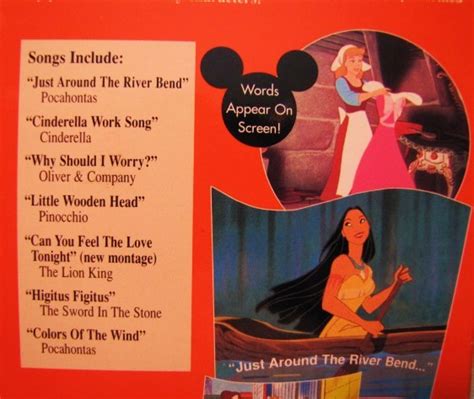 Disney Sing Along Songs Colors Of The Wind Video Herbalsoftware
