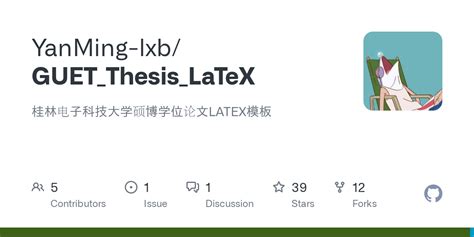 Guetthesislatexguet Thesiscls At Main · Yanming Lxbguetthesis