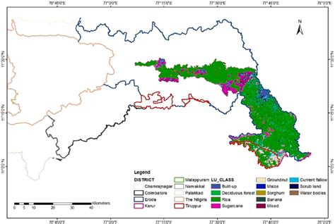 Land Use Map Of Lbip Command Download Scientific Diagram