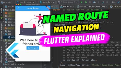 Named Routes In Flutter Youtube