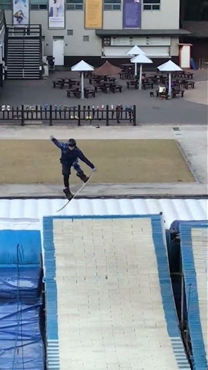 지산리조트 에어파크 킥커 스노보드 Bs180 노즈그랩 Youtube