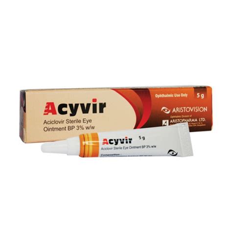 Acyvir Acyclovir Eye Ointment Hubpharm Africa