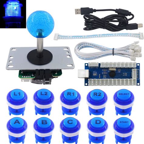 Buy SJ JX Arcade Game LED DIY Kit Mechanical Keyboard Switch LED Highlight Click Button