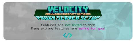 velocity premium server setup on polymart minecraft setups