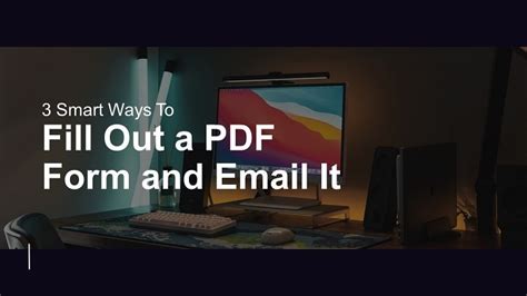 Solved How To Fill Out A PDF Form And Email It