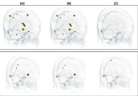 Three Dimensional Visualization Of The Results The First Row Download Scientific Diagram