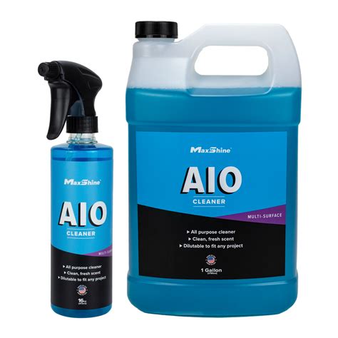 Interior Car Cleaner Aio Cleaner 16oz 1gal — Stateside Equipment Sales