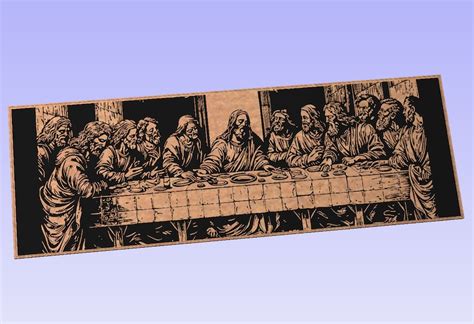 La Última Cena Svg Jesucristo Svg Cristiano Svg Rústico Jesús Svg