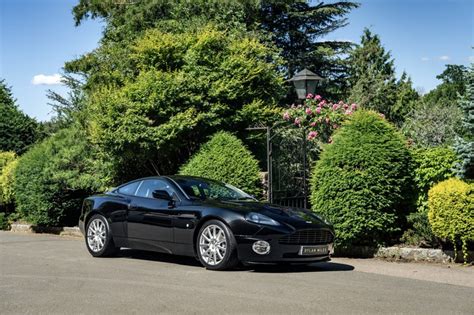 2006 Aston Martin Vanquish Black Automatic 6 Speed Right Hand Drive In
