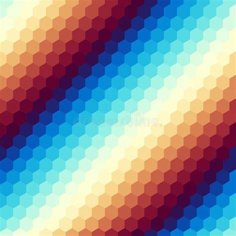 Geometric Abstract Pattern In Low Poly Style Seamless Diagonal Vector Gradient Stock Vector