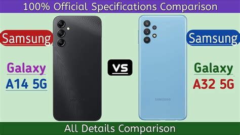 Samsung Galaxy A14 5G Vs Samsung Galaxy A32 5G YouTube