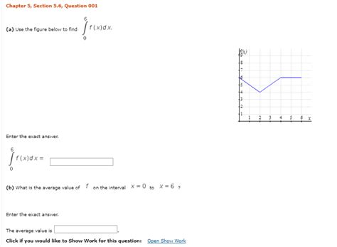 Solved Chapter 5 Section 5 6 Question 001 A Use The