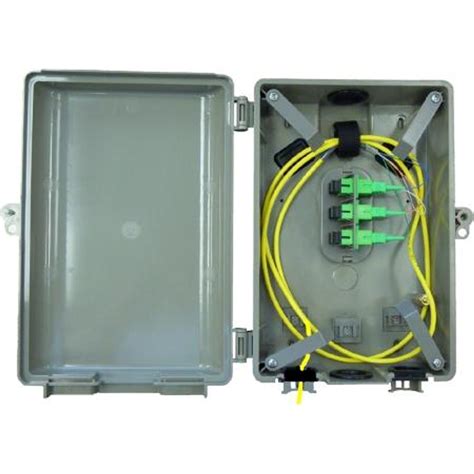 Tii Technologies Fiber Entrance Terminal 1x Sc Apc Adapters