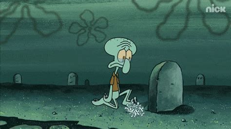 Squidward Crying 