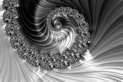 Fractal Spiral Abstract Digitally Generated Image Stock Illustration Illustration Of Color