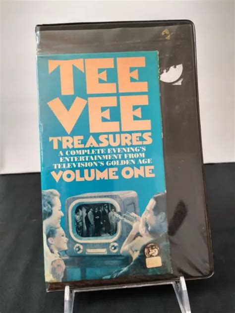 TEE VEE TREASURES Vol RARE OOP VHS Big Box Vintage TV RHINO Video PicClick UK