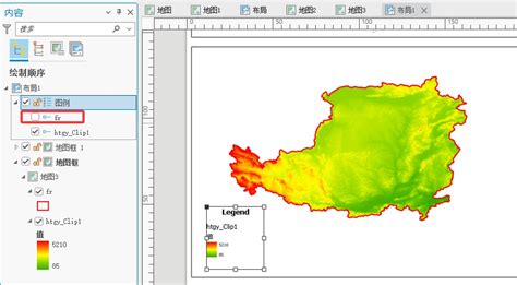 arcgis pro制作水平横向图例 多级标注 哔哩哔哩