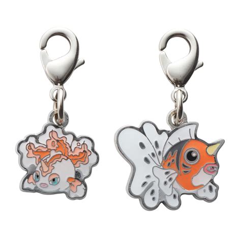 Metal Keychains Set 118・119 Pokémon National Pokédex Meccha Japan