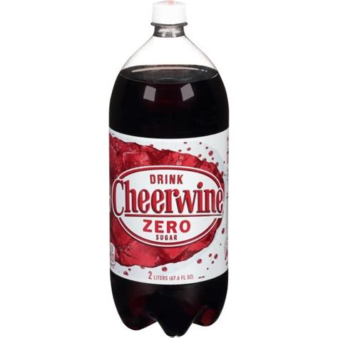 Cheerwine Zero Sugar Unique Cherry Soft Drink With Zero Sugar Publix Super Markets