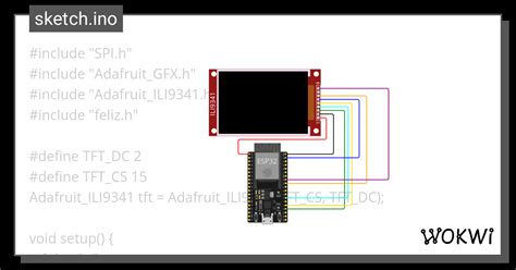 Pantalla Wokwi Esp32 Stm32 Arduino Simulator
