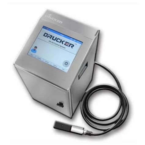 60 Piecemin Drucker Alpha 1 Inkjet Batch Coding Machine At Best Price