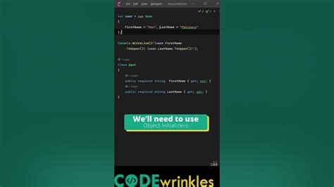 The Required Modifier In Csharp Youtube