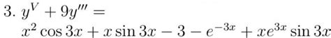 Solved 3 Write Down The General Solution Form To The Nth