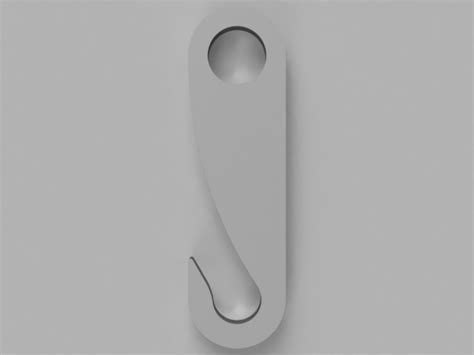 3d Printed Hook By Stevetecx84 Pinshape