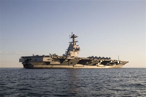 Uss Ford Maintenance Moving Ahead Of Schedule Shrinking To Do List For
