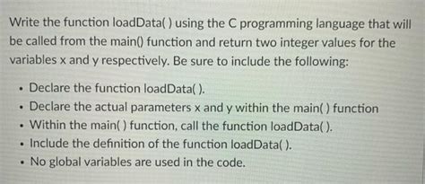 Solved Convert The Following Segment Of C Code Using The