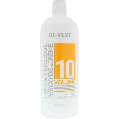 Hitest Cream Perox 10 Vol F Secret Nail And Beauty Supply