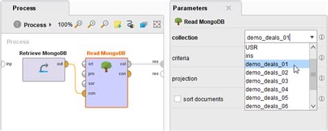 Using Mongodb Altair Rapidminer Documentation
