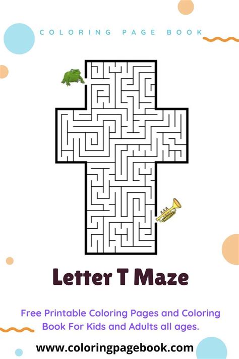 Letter T Maze
