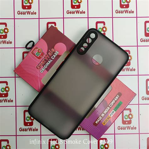 Infinix Hot 8 Smoke Cover Limited Edition