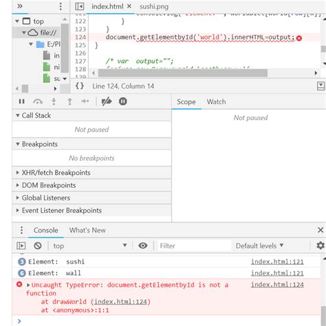 Javascript Uncaught Typeerror Documentgetelementbyid Is Not A