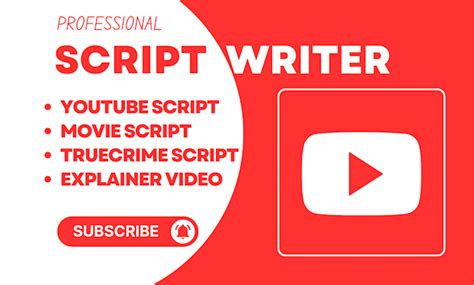 be your scriptwriter true crime youtube script movie script