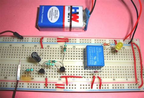 Electronic Circuits And Projects Latch Circuit Diagram