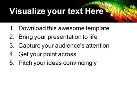 mosaic shapes abstract powerpoint templates and powerpoint backgrounds 0411