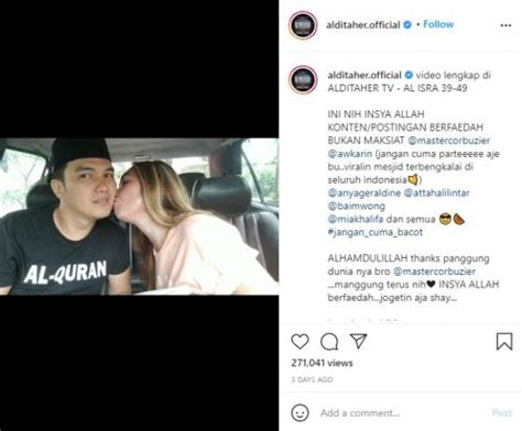 Aldi Taher Minta Sonny Septian Cium Galih Ginanjar Kenapa Okezone Celebrity