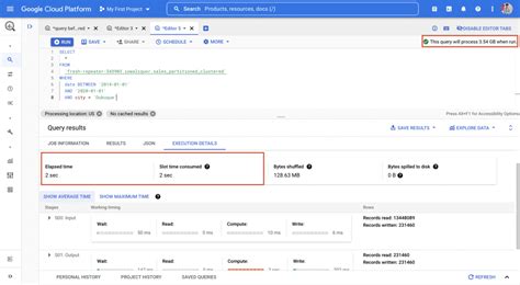 Bigquery 最佳化完美實踐：partitioned And Clustered Table