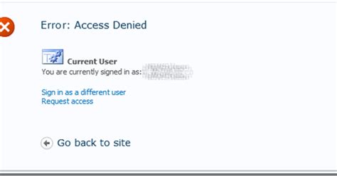 sharepoint leaner error access denied sharepoint 2010