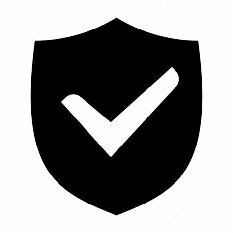 Shield Safe Secure Safety Protection Tick Icon Download On Iconfinder