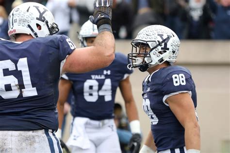 Yale Quarterback Receivers Rewriting School Record Book San Diego