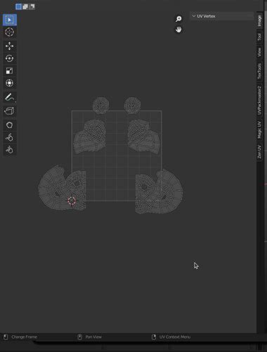 Uv Image Editor How To Generate Symmetrical UV Maps Blender Stack Exchange