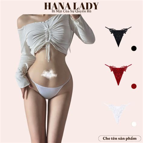 Quần Lọt Khe Sexy Quần Lót Lọt Khe Nữ Thêu Hoa Cứng Khiêu Gợi Lk130