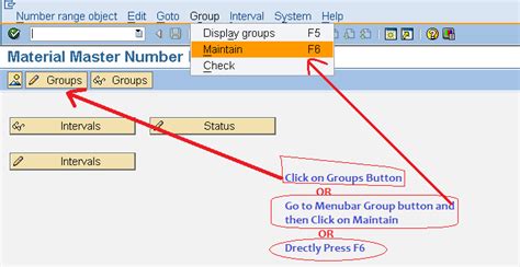 How To Define Number Ranges For Each Material Type In Sap