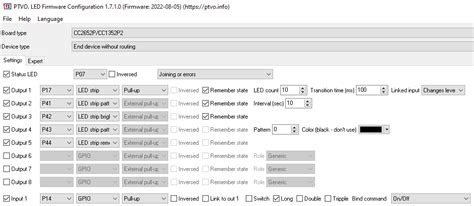ws2812b · issue 142 · ptvoinfo zigbee configurable firmware · github
