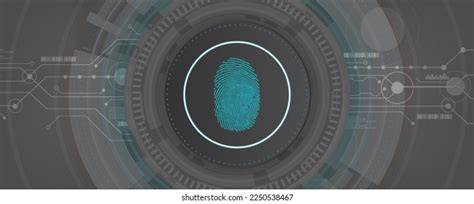 118 Cyber Security Fingerprint Scanning Vector Image Royalty Free Photos And Stock Images