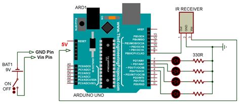 Control LEDs With Arduino IR Receiver Arduino Kuman Keyestudio